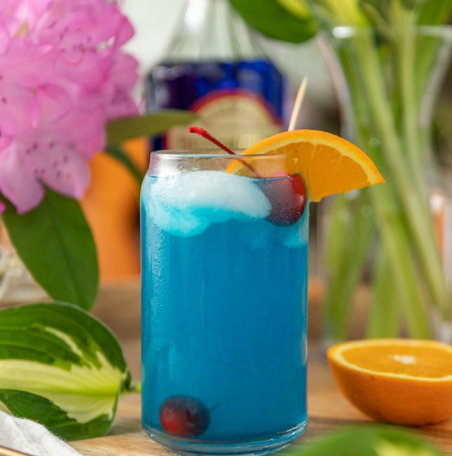 Refreshing Blue Lagoon Cocktail - The Boozy Ginger