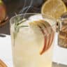 Smoked Tequila Apple Rosemary Smash - The Boozy Ginger